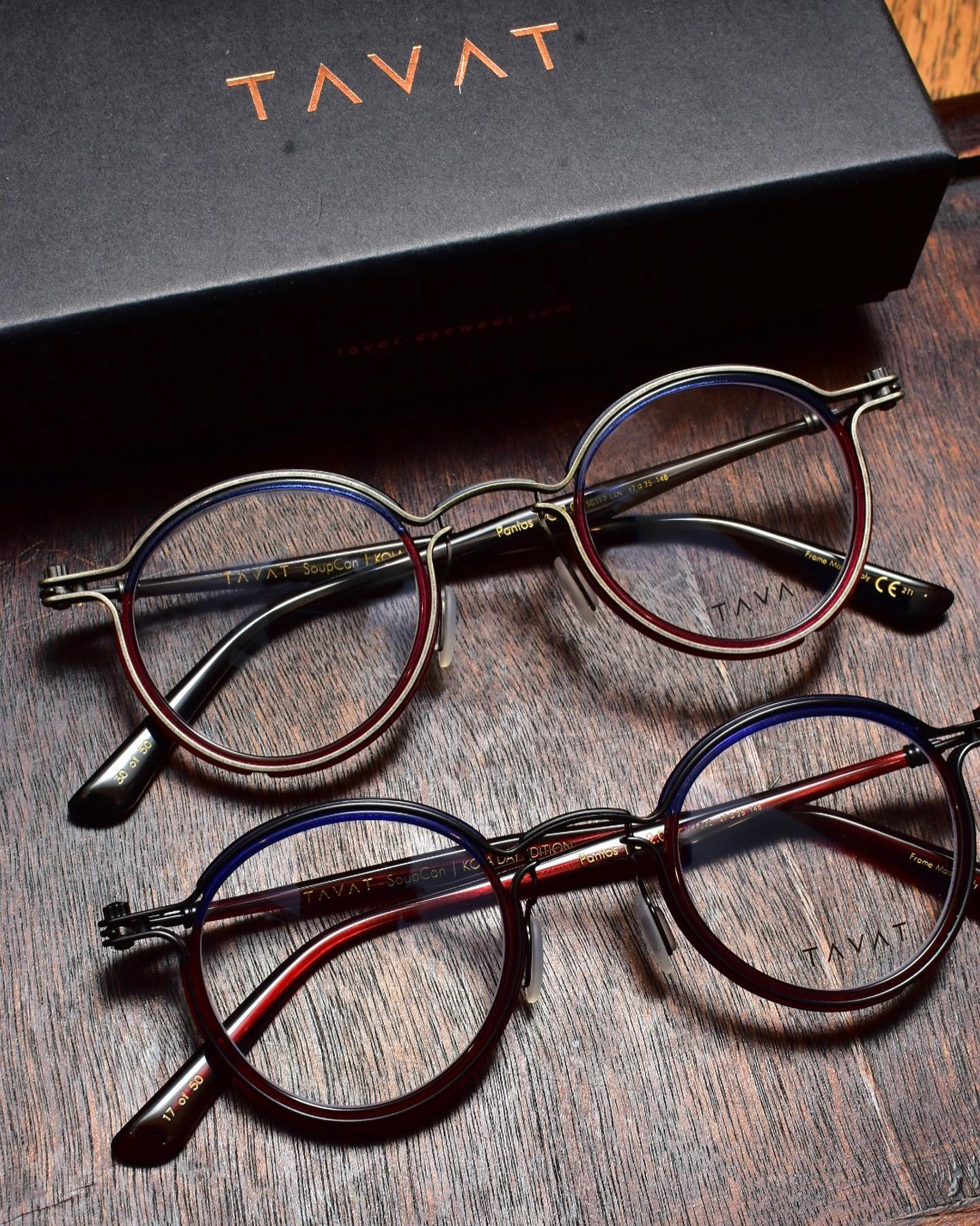 TAVAT Pantos C 2.0全球限量50副 （百事圈） – 上目眼鏡店Blog