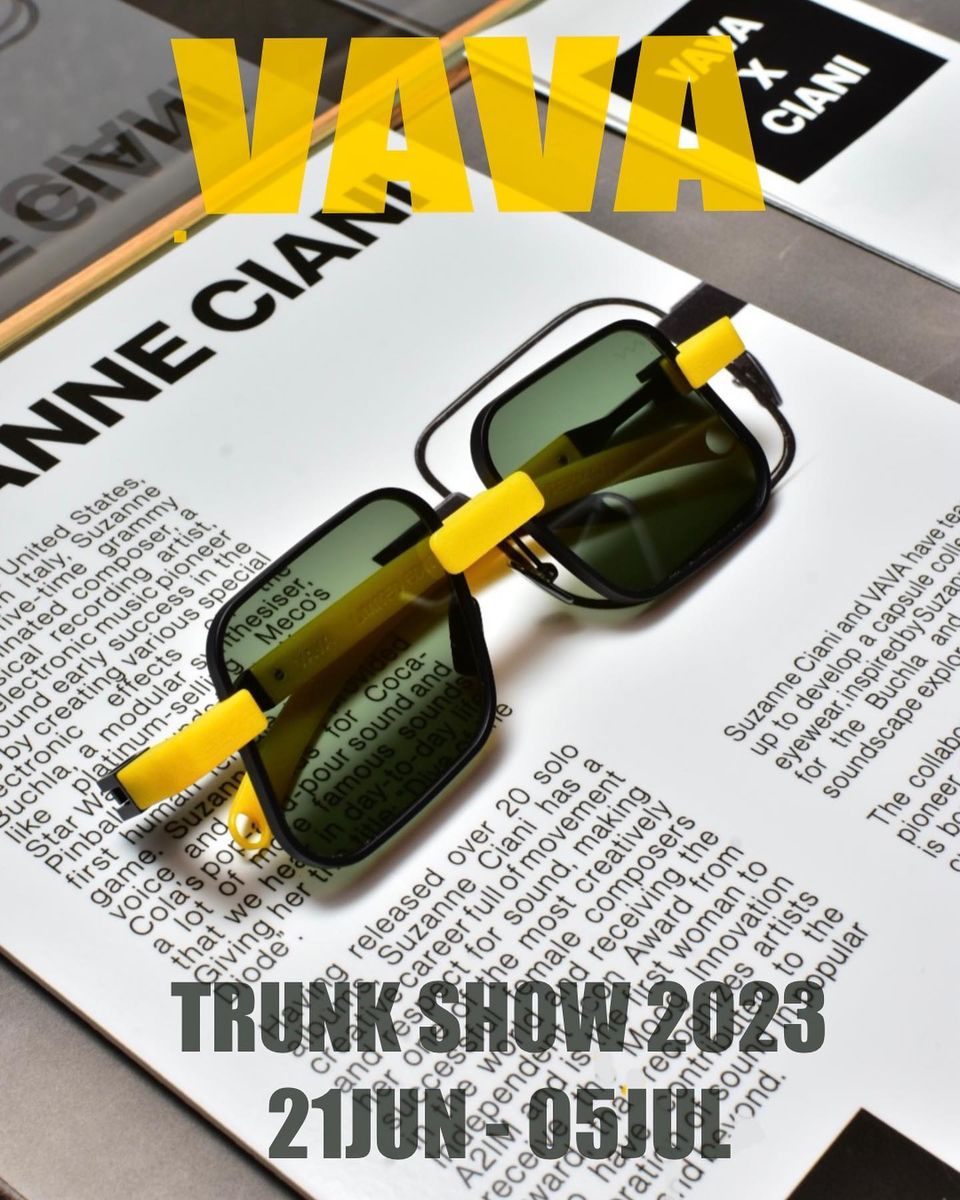 VAVA TRUNK SHOW 2023 – 上目眼鏡店Blog